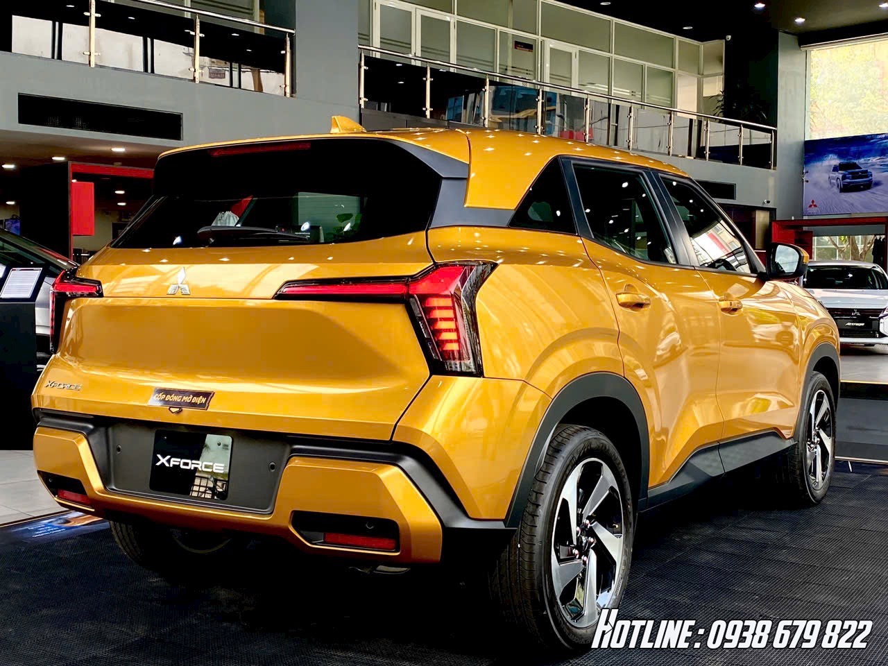 Mitsubishi Xforce 2024 màu Vàng: Hình ảnh thực tế và chương trình ưu đãi